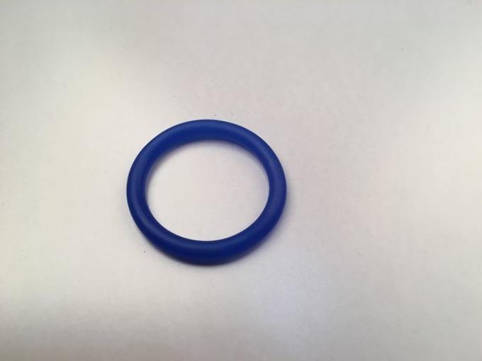 Wear Resistance Blue NBR O Ring , Durable Elastomeric Small Seam Rubber ...