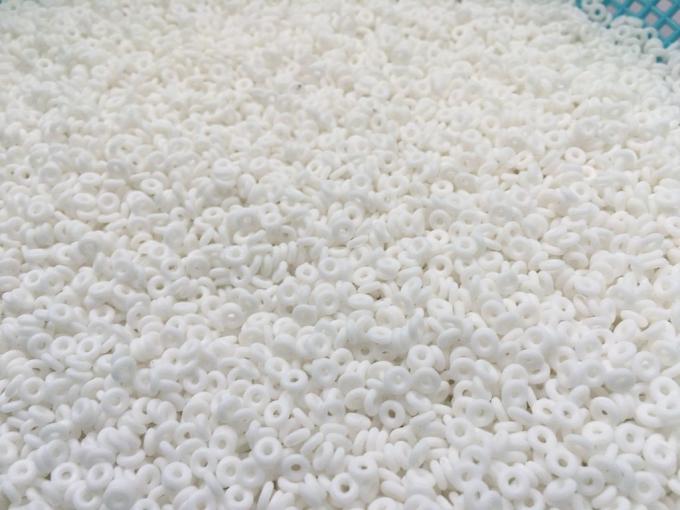 Heat Resistant High Temp Silicone O Rings White Color With As568 Standard